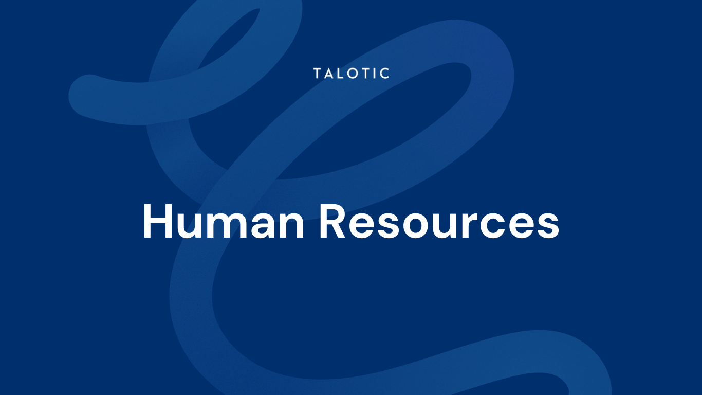 Human Resources Solutions | Talotic Inc.